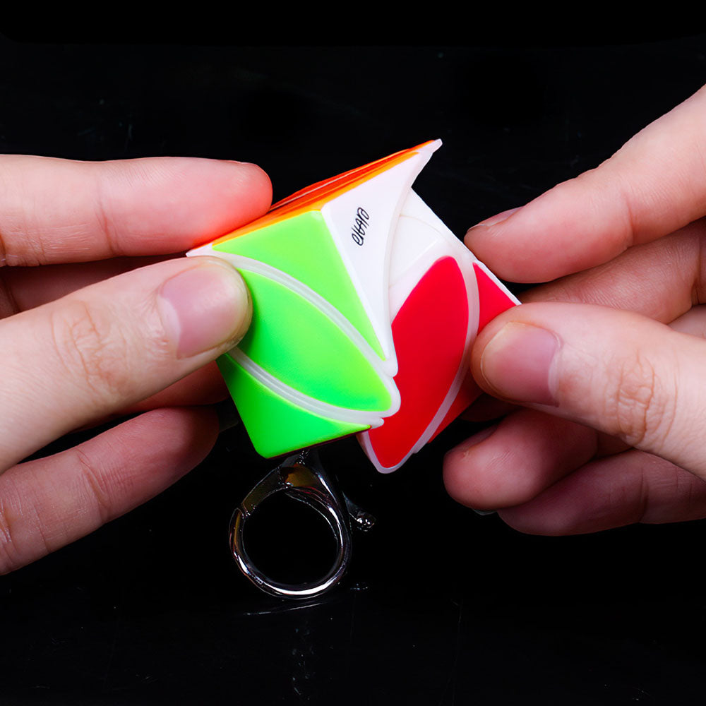 Rubik’s Cube 3x3 Keyring QiYi Pyraminx et Ivy & Cube Store